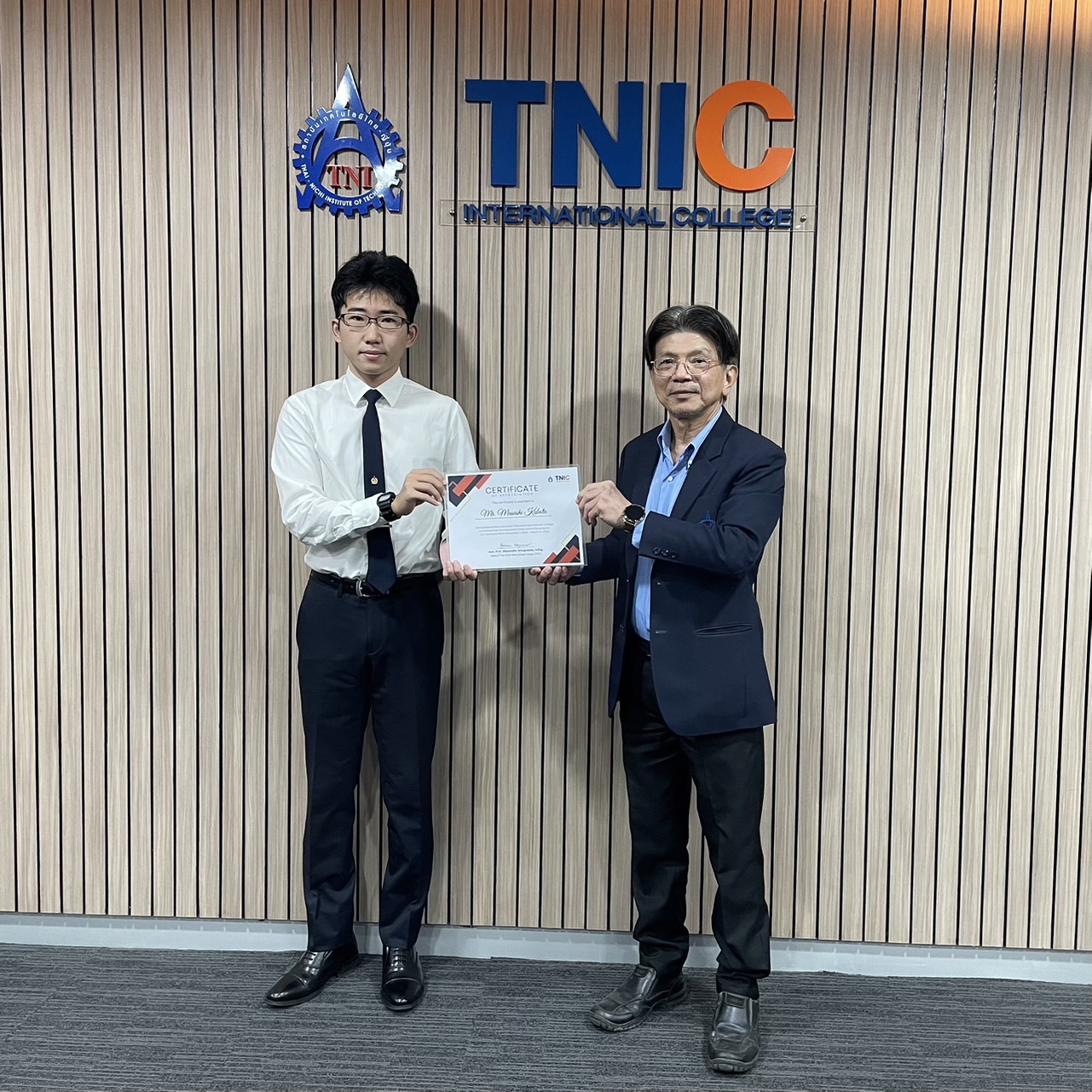 Congratulations to Mr. Masashi KUBOTA to complete the student exchange program 2022, between ...