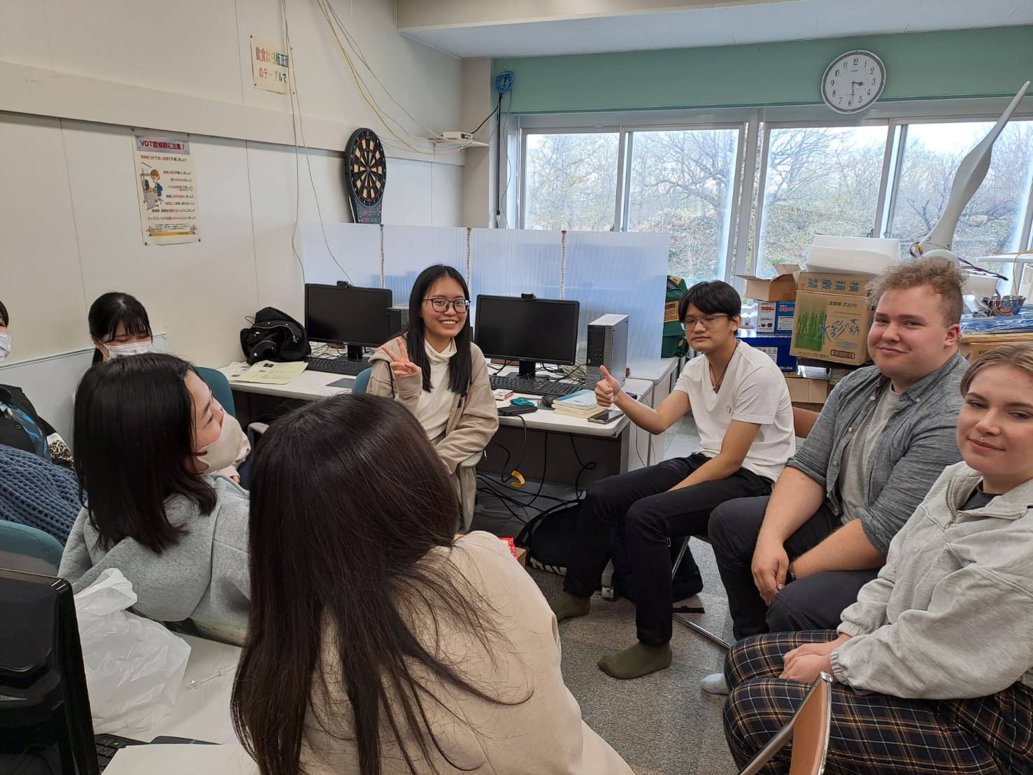 Life photos of four exchange students from Thai-Nichi International ...